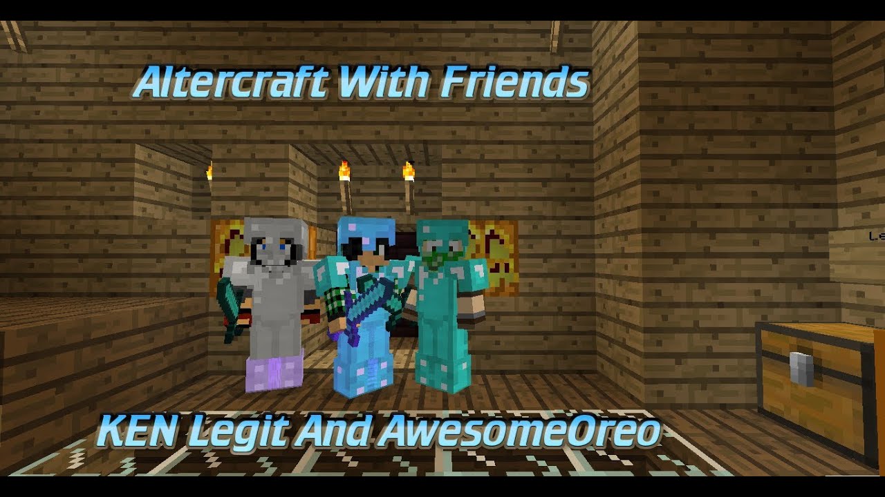 Minecraft Altercraft Server (E1) - YouTube