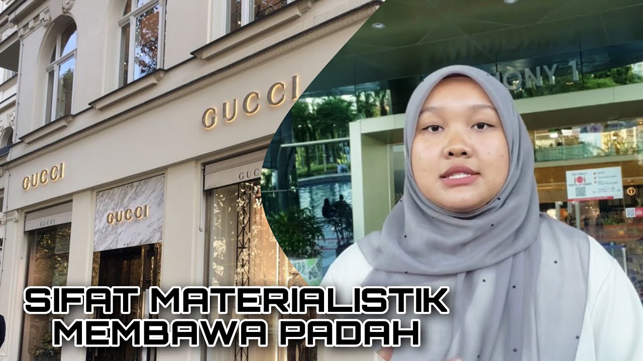 BBM3401 VIDEO KEWARTAWANAN - SIFAT MATERIALISTIK MEMBAWA PADAH - YouTube