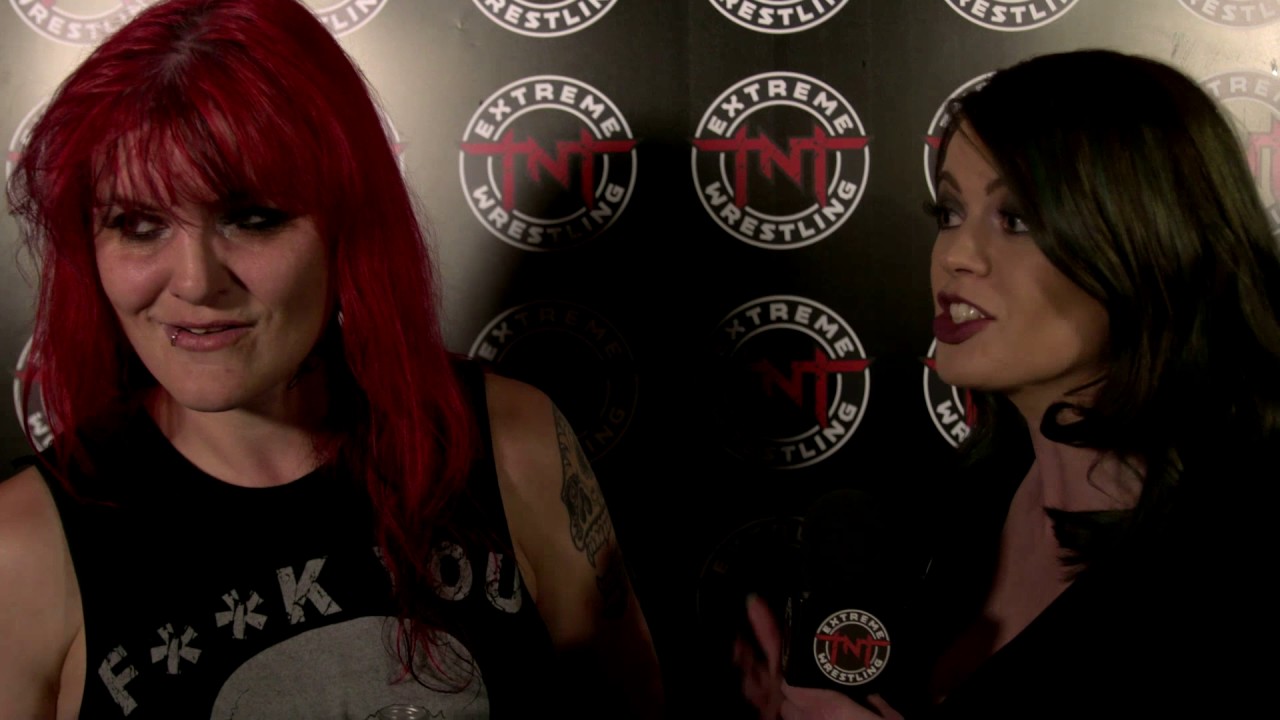 TNT Extreme Wrestling Going Off Big Time Sweet Saraya Interview 1 - YouTube