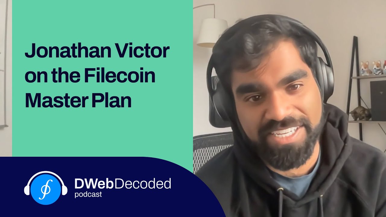 Jonathan Victor on the Filecoin Roadmap and Master Plan | DWeb Decoded Clips - YouTube