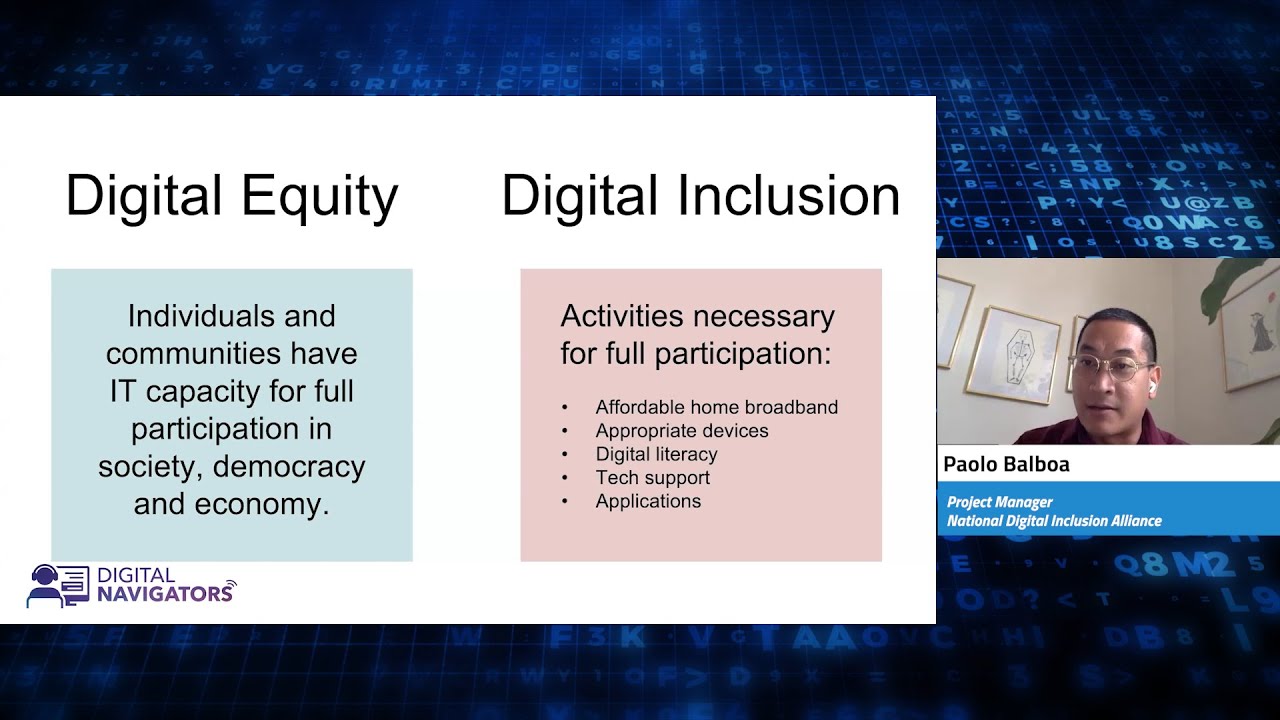 Public Libraries and Digital Equity - YouTube