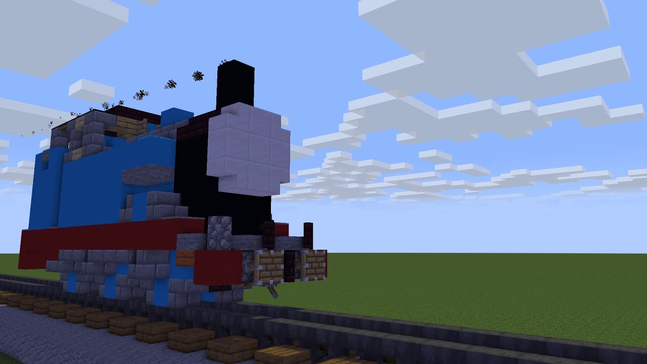 Mine-imator Thomas Test Animation - YouTube