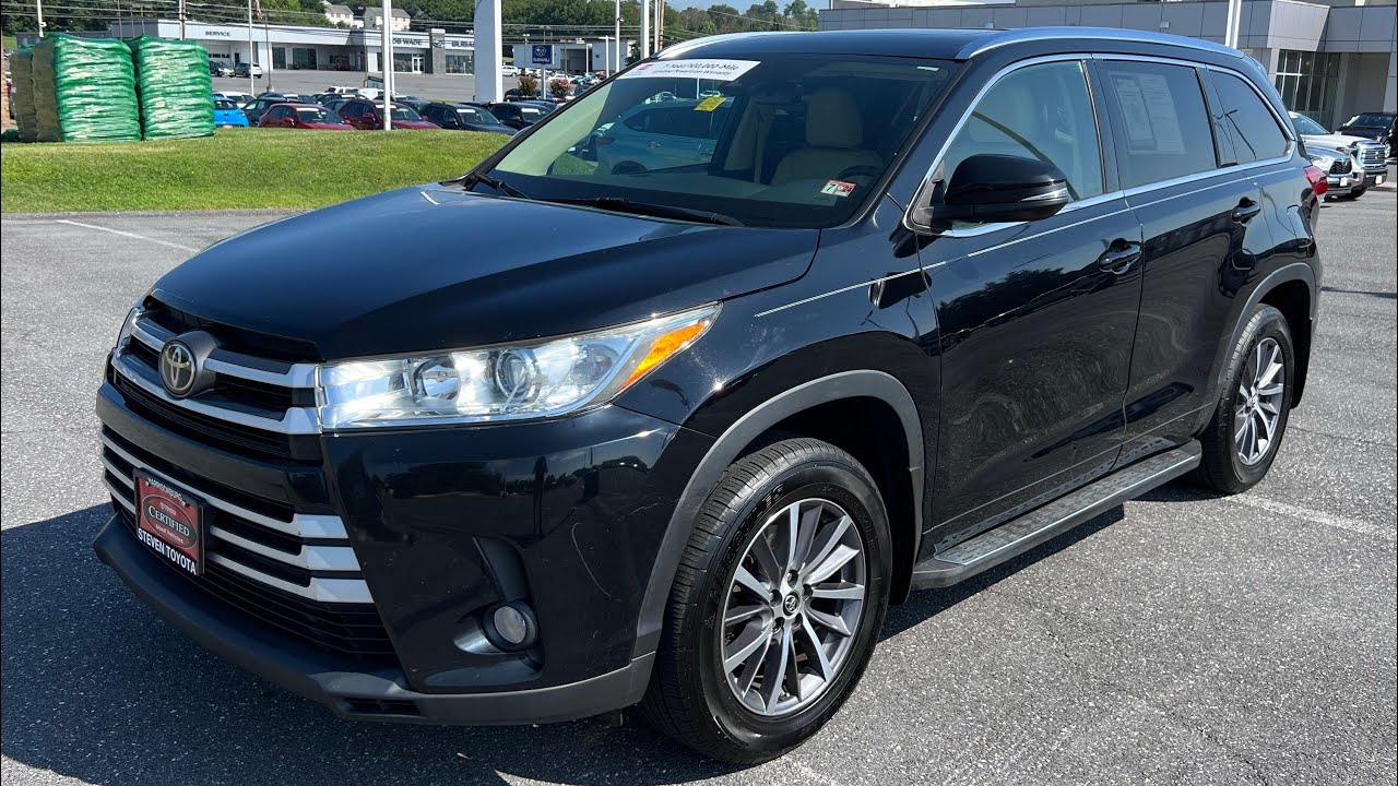 2017 Toyota Highlander XLE | Steven Toyota | 540-434-1400 - YouTube