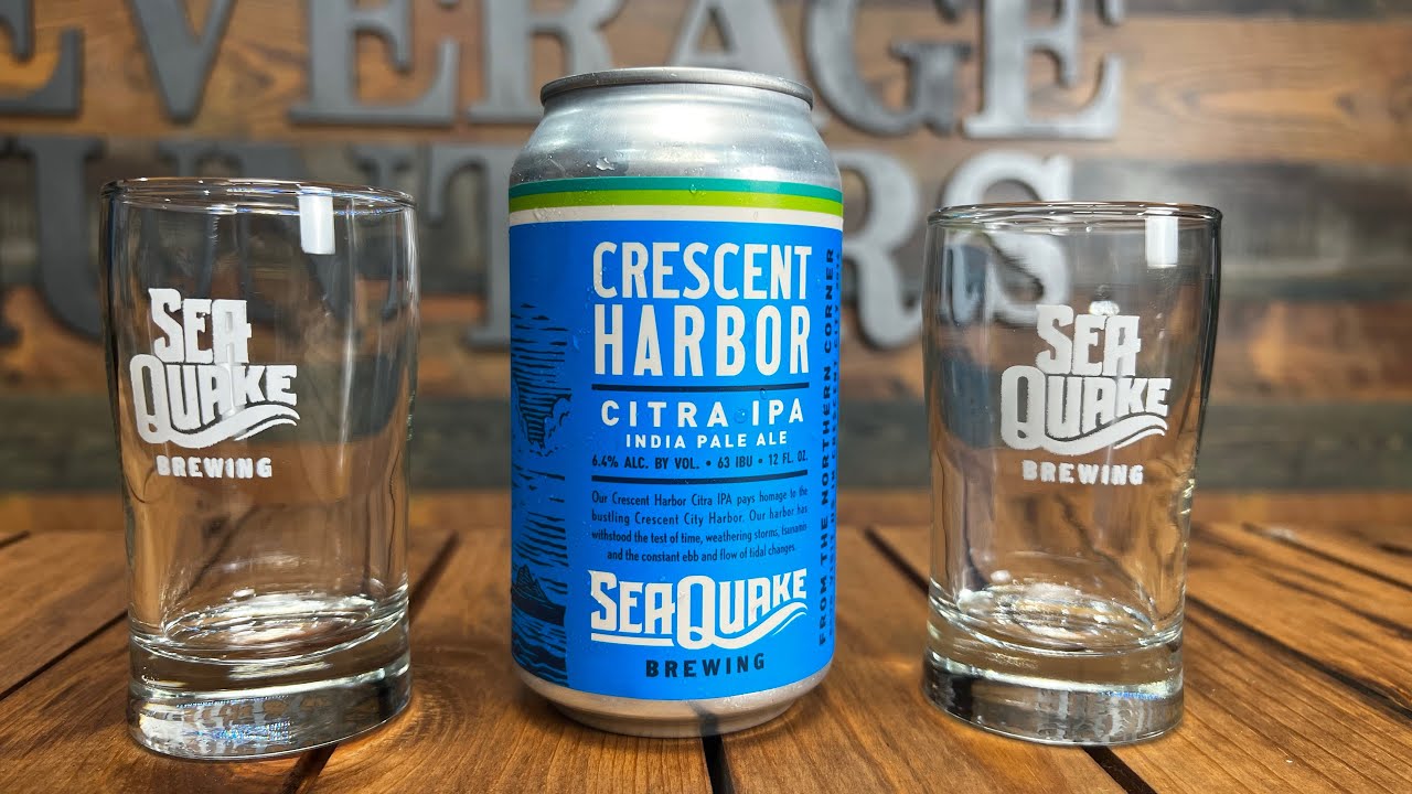 Crescent Harbor Citra IPA SeaQuake Brewing - YouTube