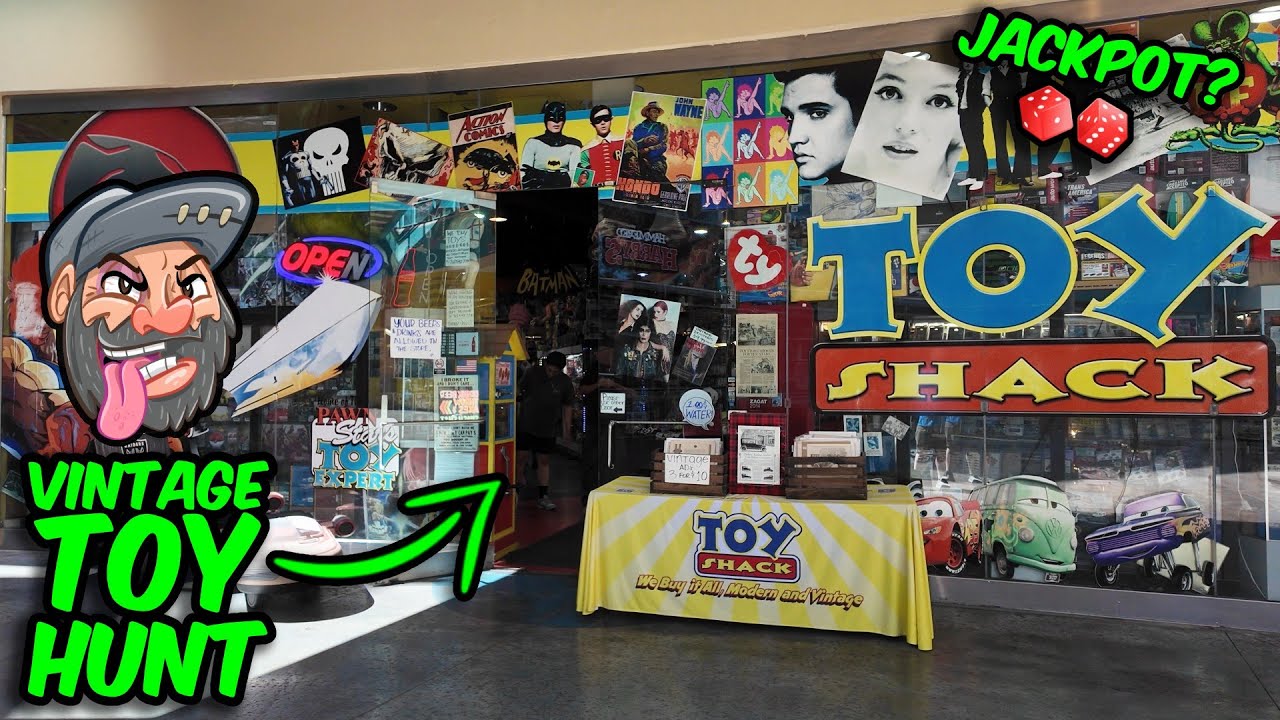 Vintage Toy Hunt at Toy Shack Las Vegas – Did We Hit the Jackpot? - YouTube