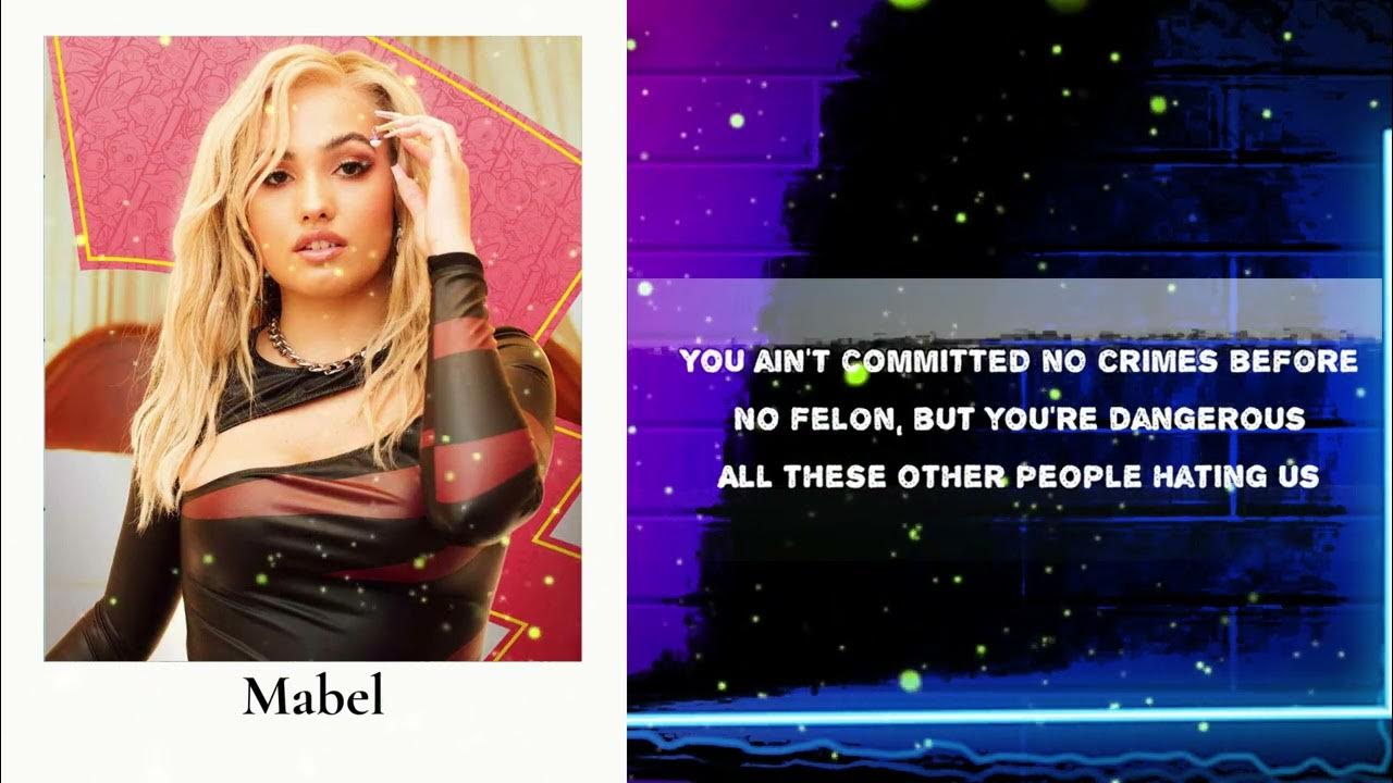 Mabel & Not3s - Fine Line (Lyrics) - YouTube