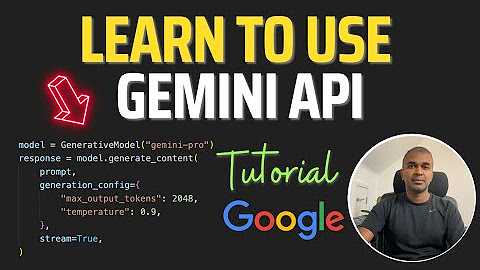 Google Gemini Tutorial - YouTube