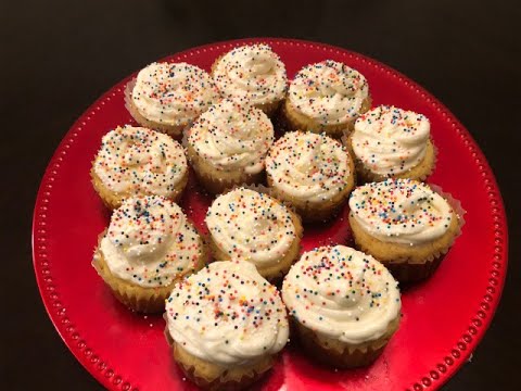 How to make homemade 7-up cupcakes - YouTube