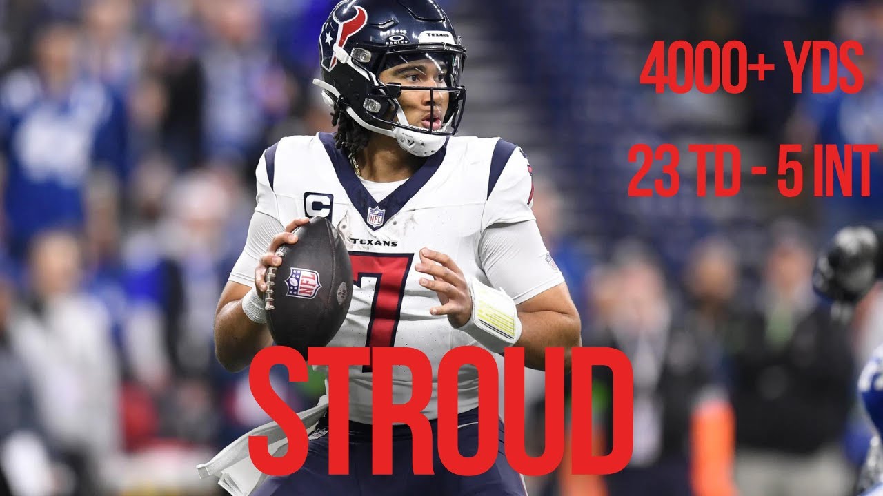 The Greatest Rookie QB Season in NFL History: C.J. Stroud - YouTube