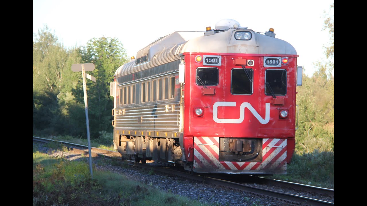 CN 998 CN BUDD 1501 TEST train StPaulin 15 Sept16 - YouTube