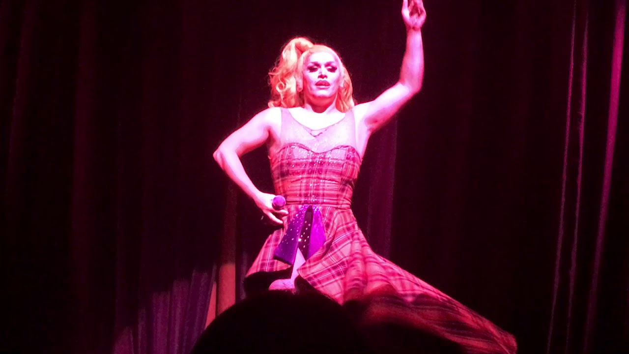 Mary Mac - James Bond Medley @ It's A Drag Brunch (May 2018) - YouTube