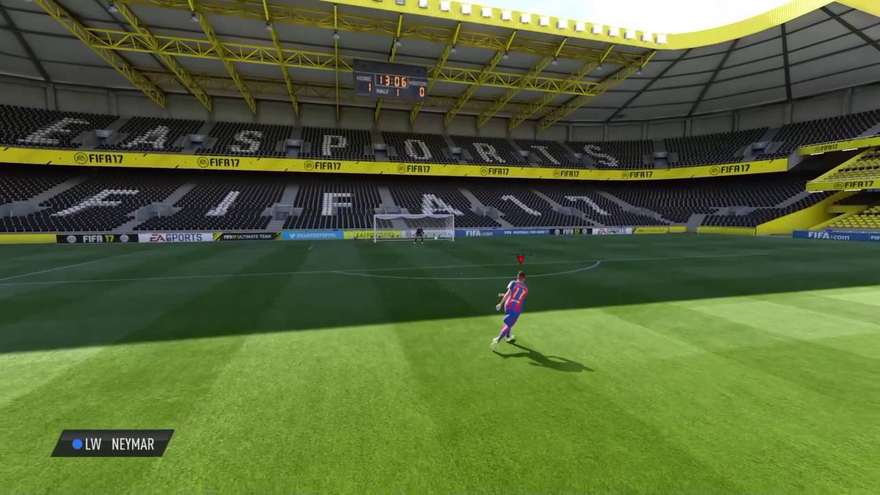 FIFA 17 - Practice Arena SKills & Goal - YouTube
