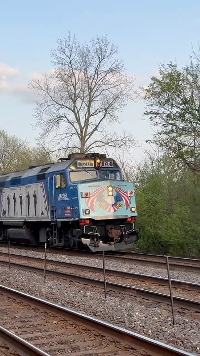 Metra 120 in Winfield Illinois #jesus #train #cassscenicrailroad #railfanusa #railfan - YouTube