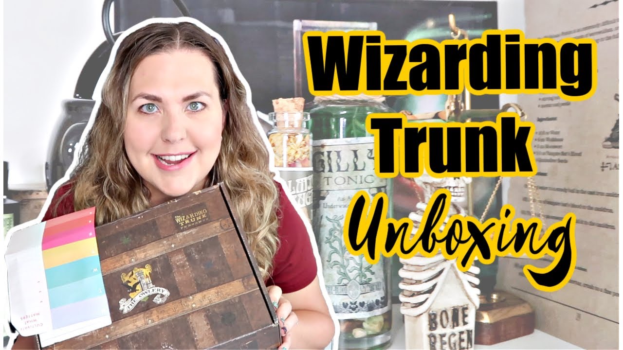 The Wizarding Trunk: Potions Class Unboxing | Harry Potter Themed ...
