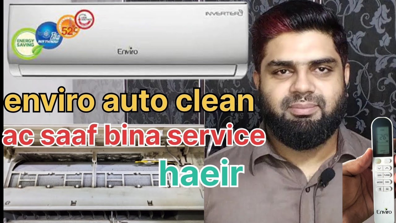 enviro ac auto clean auto was with remote - YouTube