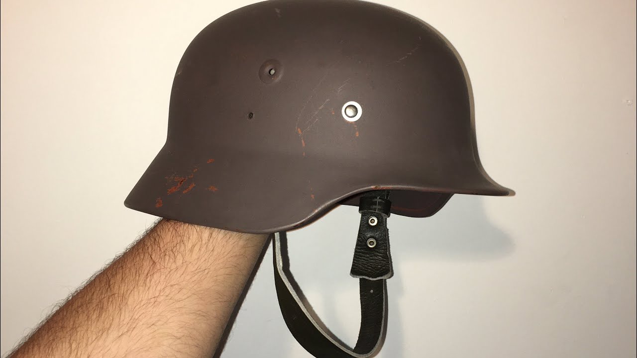 Finnish M40/55 Helmet - YouTube