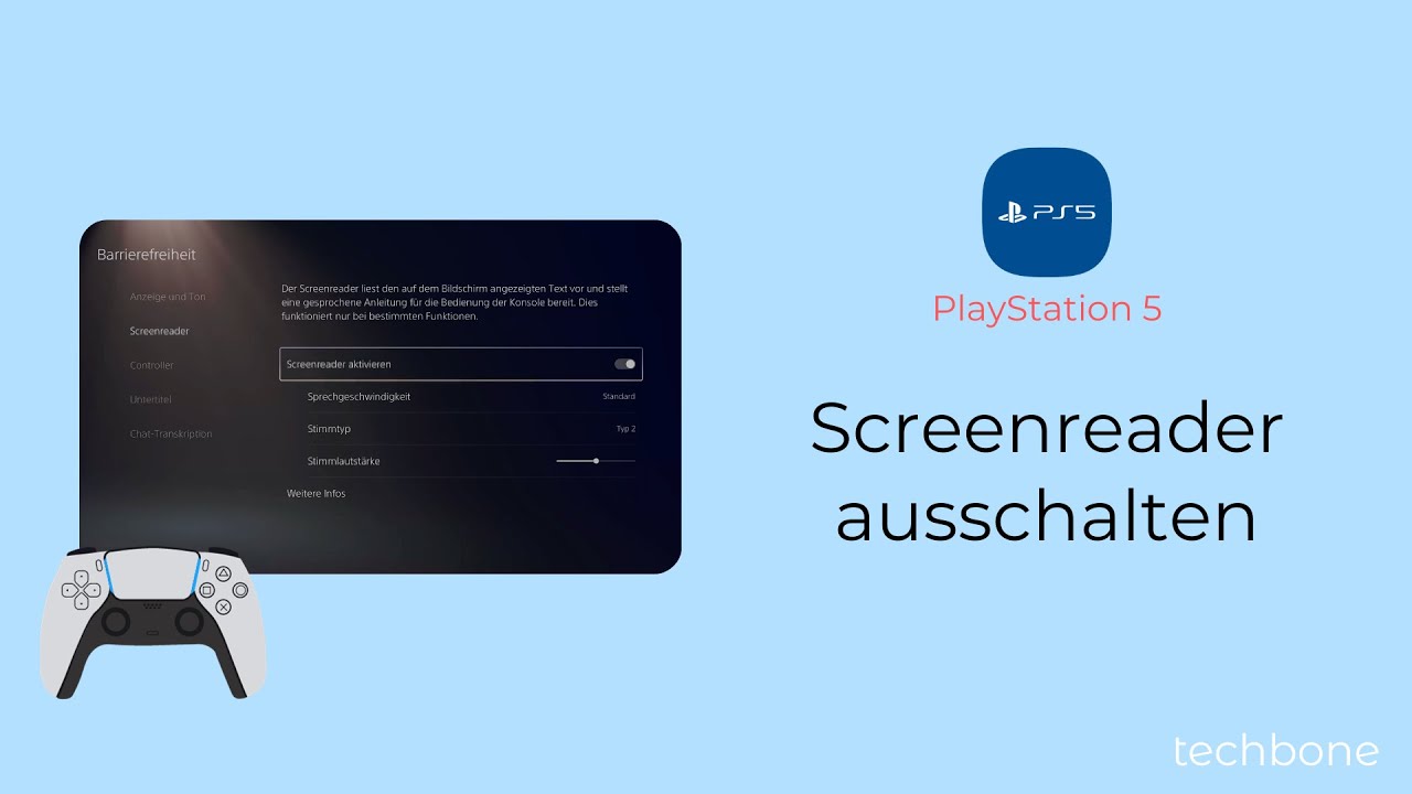 PS5 Screenreader ausschalten - So geht´s! - YouTube