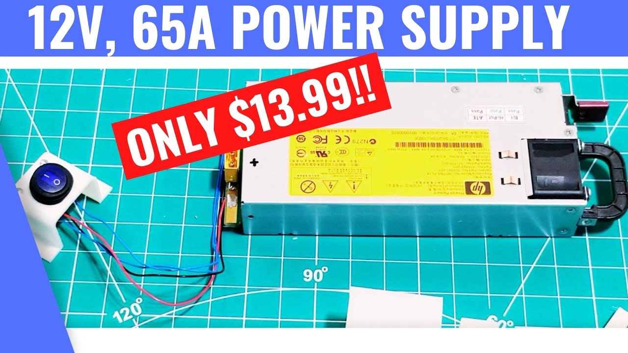 How to make a cheap DIY power supply. - YouTube