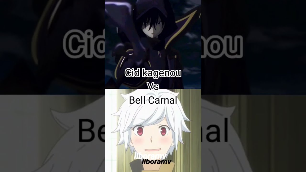 Cid kagenou Vs Bell carnal [The Eminence in Shadow vs Danmachi] - YouTube