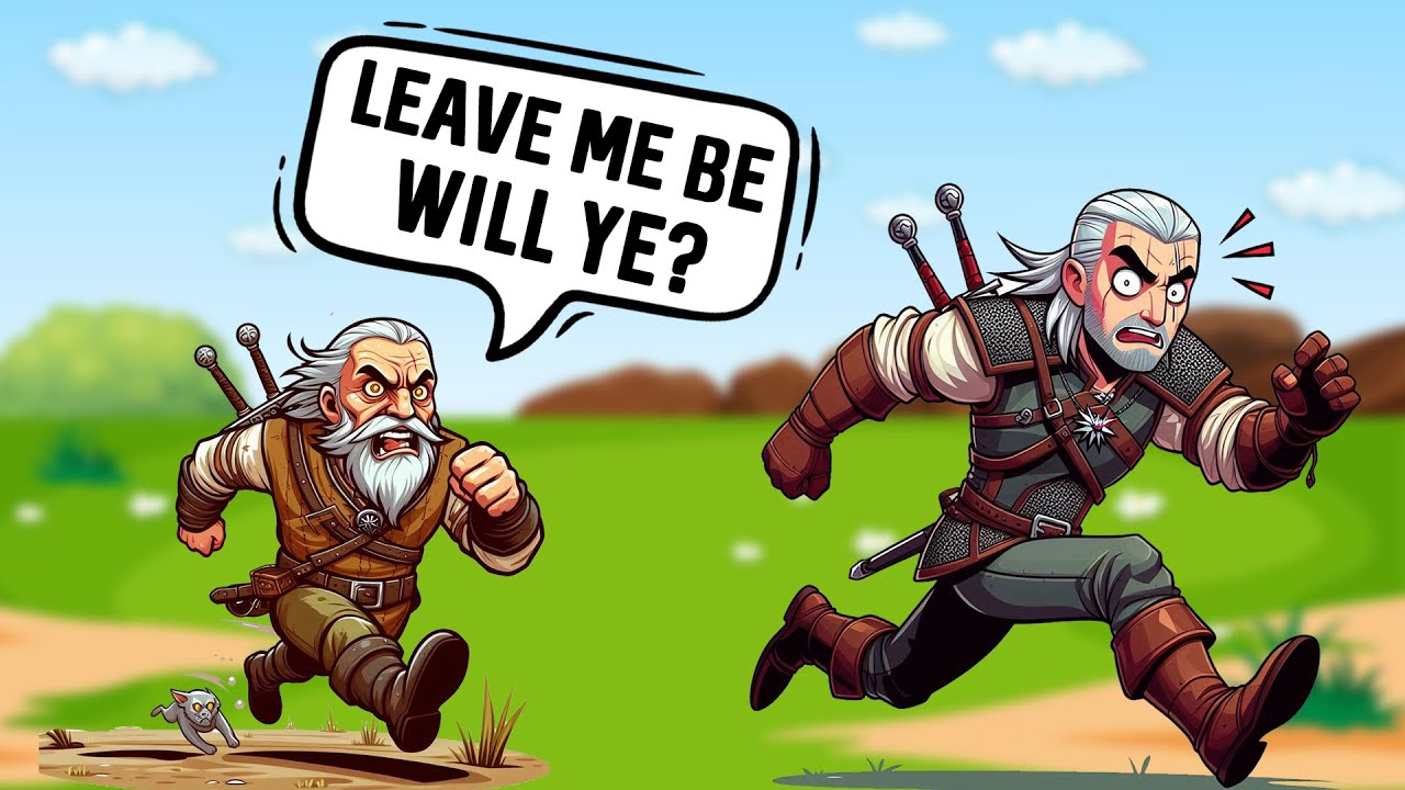 Witcher 3 - Can't play Gwent with Gremist - Leave me be, will ye? - YouTube