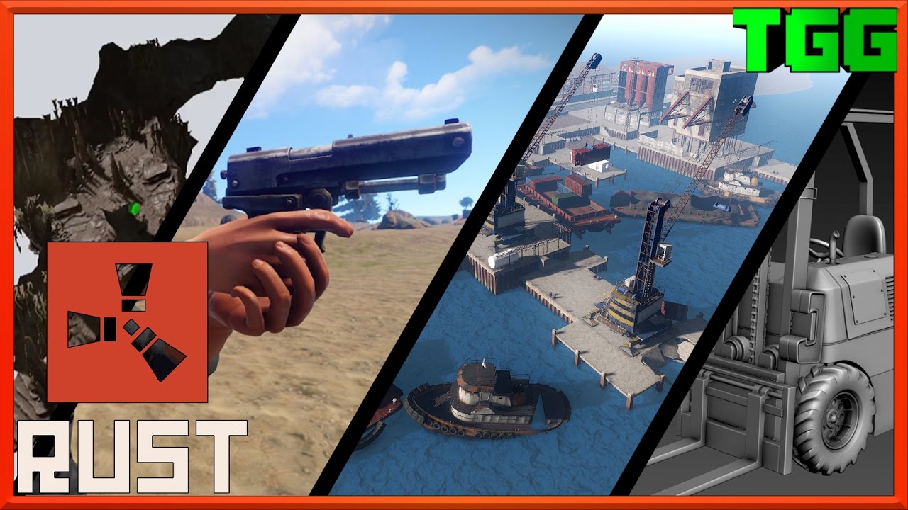Rust What's Coming | Harbor Progress, Cave Update, Beretta, World ...