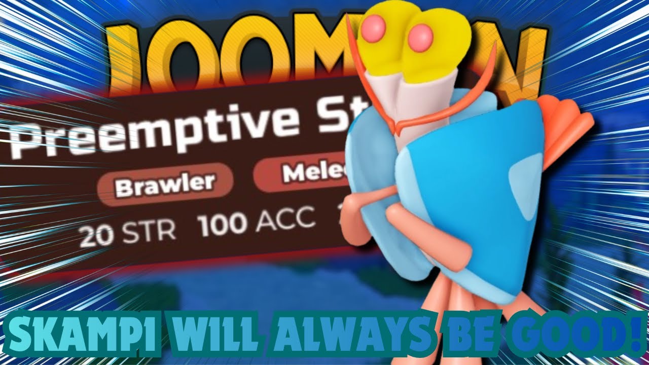 SKAMPI WILL FOREVER BE A STRONG LOOMIAN... EVEN WHEN USING BAD MOVES ...