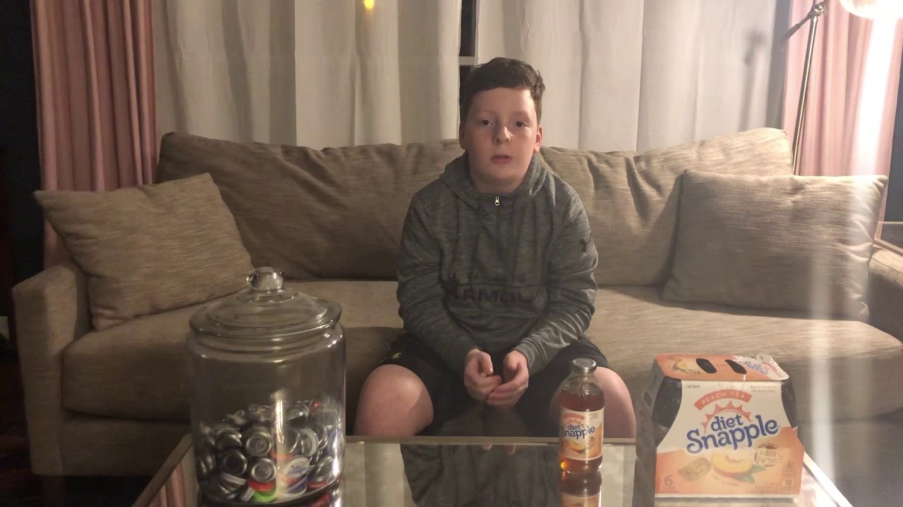 Snapple Cap Fact of the Day Episode 1 - YouTube