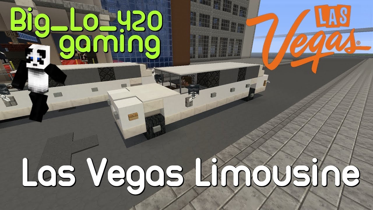 Minecraft Las Vegas limousine Tutorial - YouTube