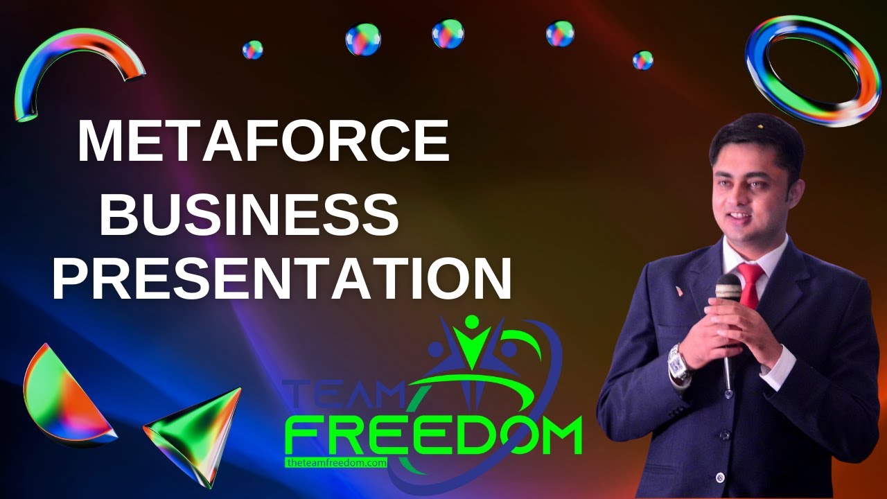 Metaforce Business Presentation By Mr Tabish Siddiqui || Team Freedom Business Presentation ...