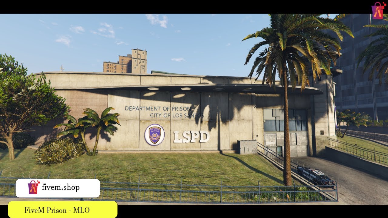 FiveM Prison MLO | Jail MlLO FiveM #fivem #jail - YouTube