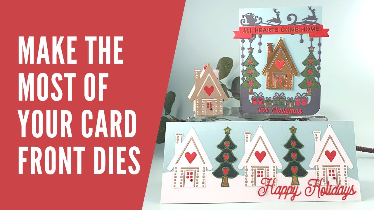 Make the Most of Your Card Front Dies with 3 Creative Ideas - YouTube