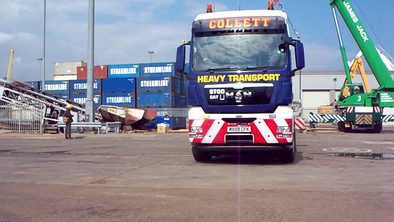 Collett Heavy Transport & James Jack Crane Hire - YouTube
