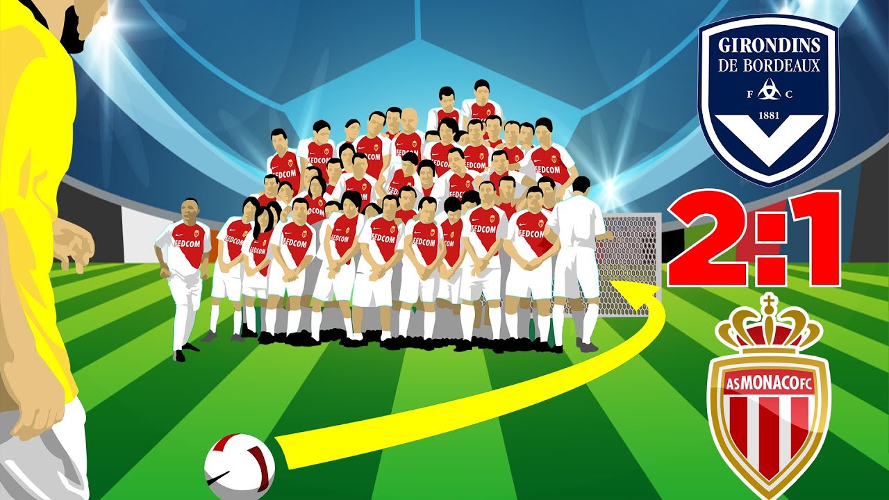 Bordeaux Vs Monaco (2-1) Résumé Ligue 1 Conforama 26/08/2018 - YouTube
