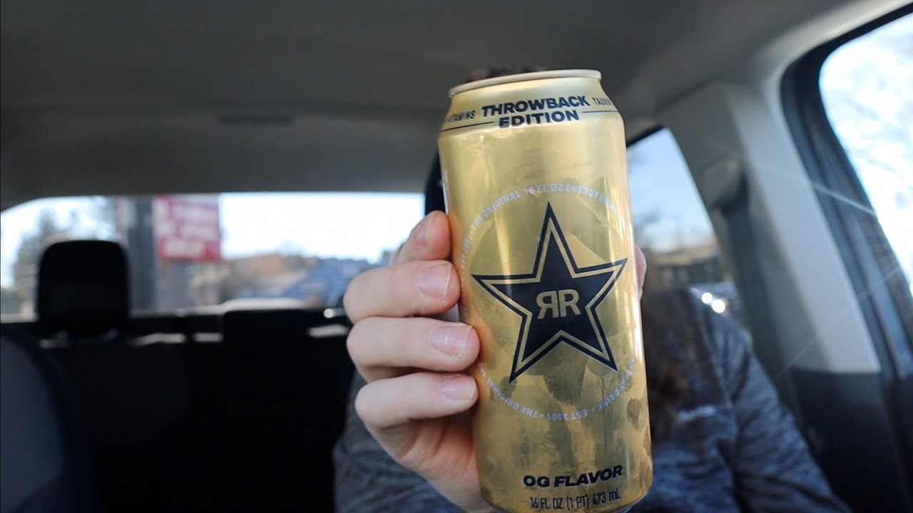 Rockstar OG flavor throwback edition | energy drink review - YouTube