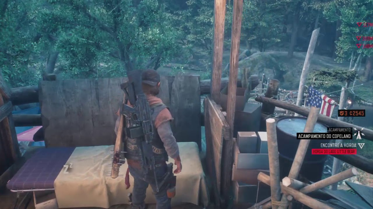 DAYS GONE limpando a área do cooper - YouTube
