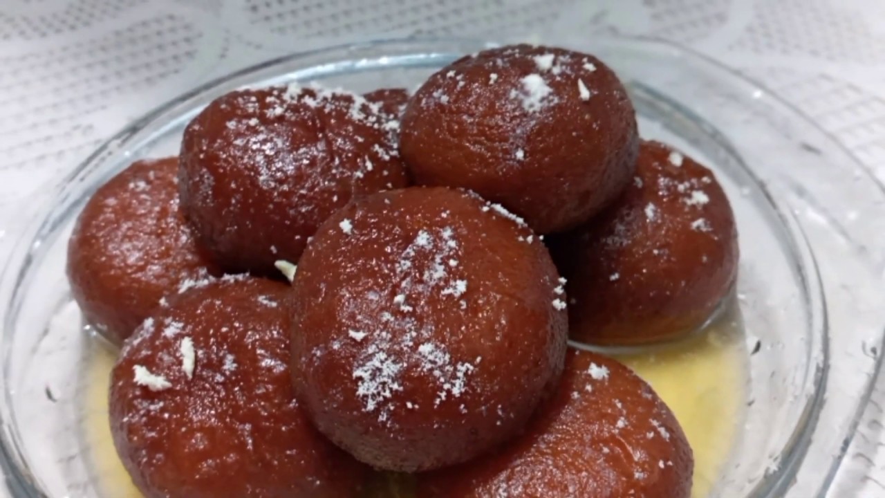 Kalo jam /Gulab Jamun - YouTube