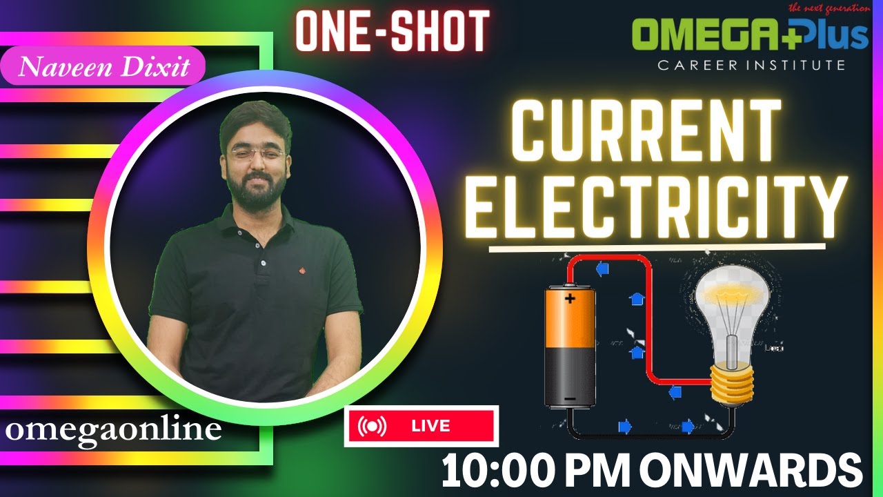 CURRENT ELECTRICITY (ONE SHOT) | NAVEEN DIXIT SIR | - YouTube