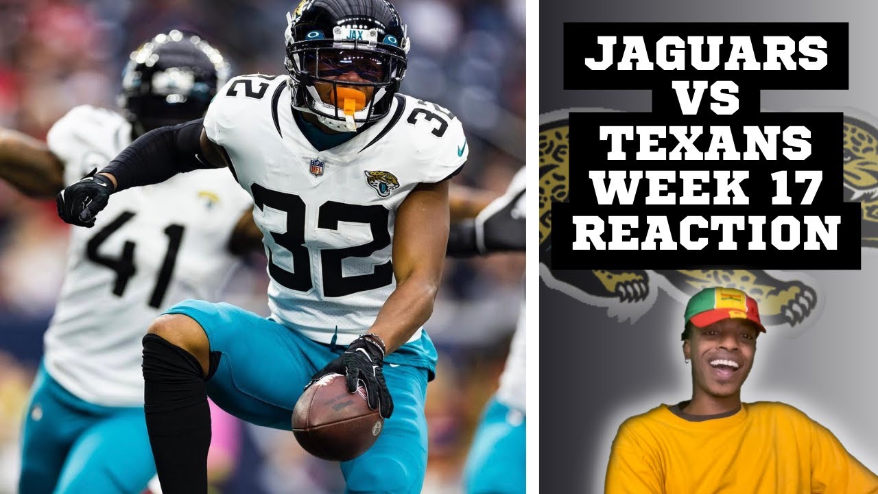 ROAD TO REDEMPTION | Jaguars vs Texans Week 17 Highlights Reaction ...