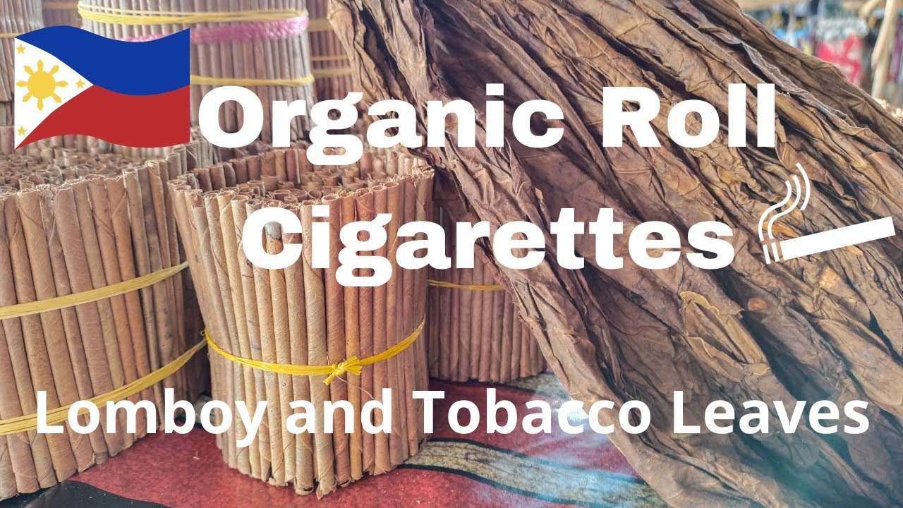 Howto Roll a Lomboy Cigarette | Organic Cigarette Tutorial | Tobacco ...