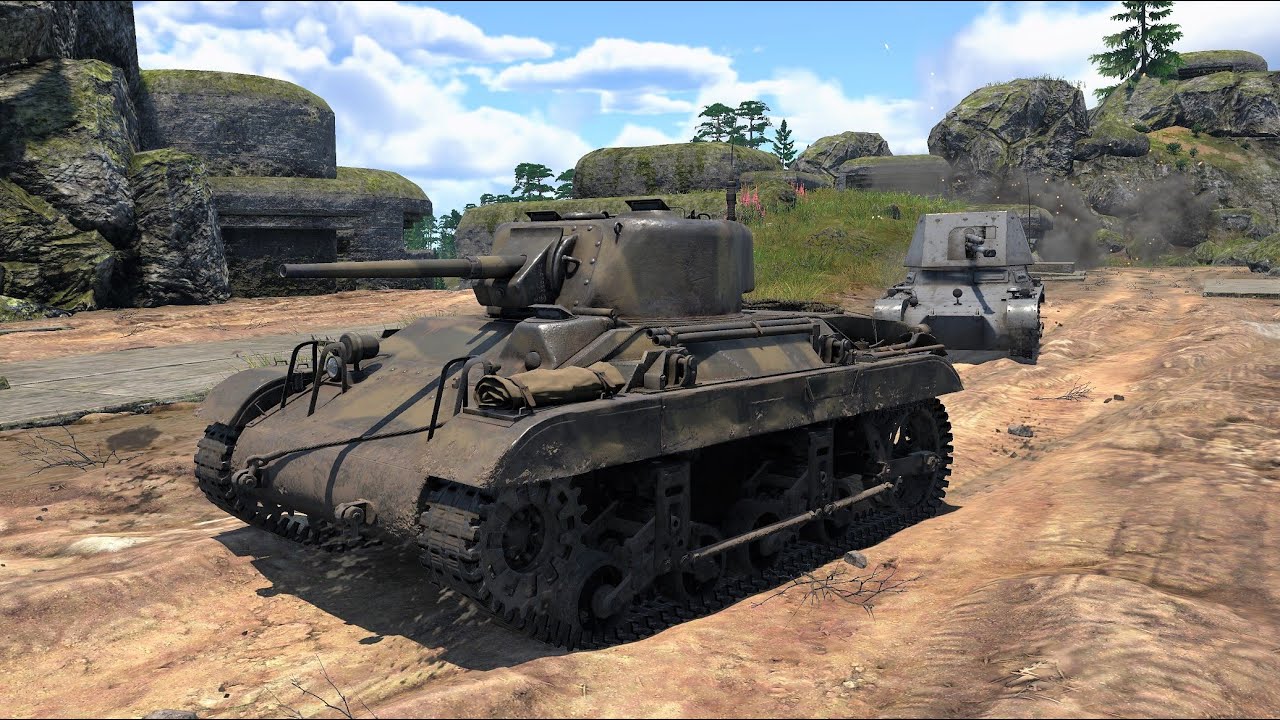 War Thunder: USA - M22 Locust Gameplay [1440p 60FPS] - YouTube