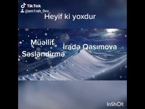 heyif ki yoxdur