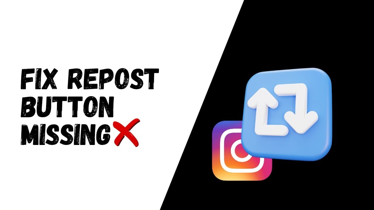 How to Get Back the Missing Instagram Repost Button – Easy Fixes - YouTube