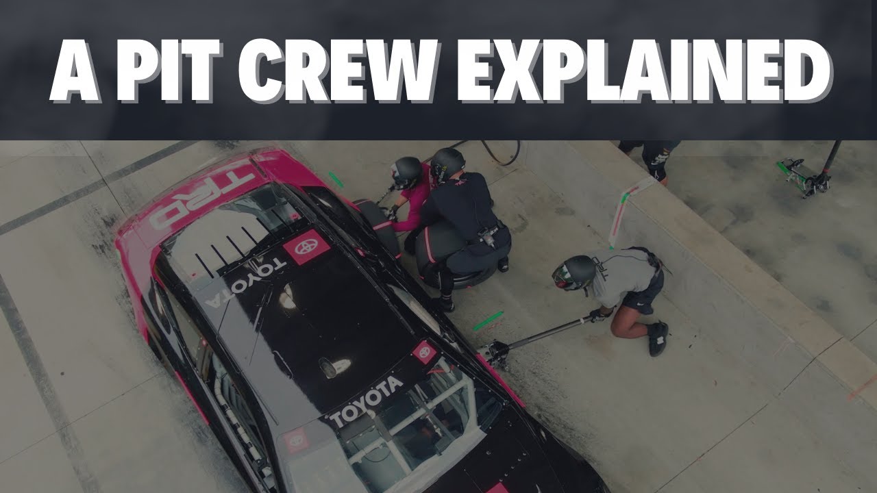 A NASCAR pit crew explained in one minute! - YouTube