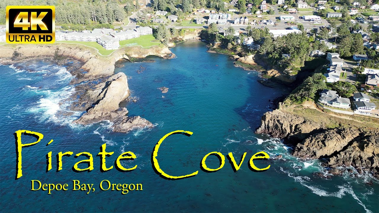 Oregon Coast | Pirate Cove - Depoe Bay - YouTube