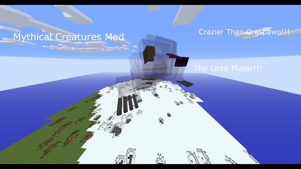 (Minecraft Mod Showcase) -The Mythical Creatures Mod- [new orespawn ...