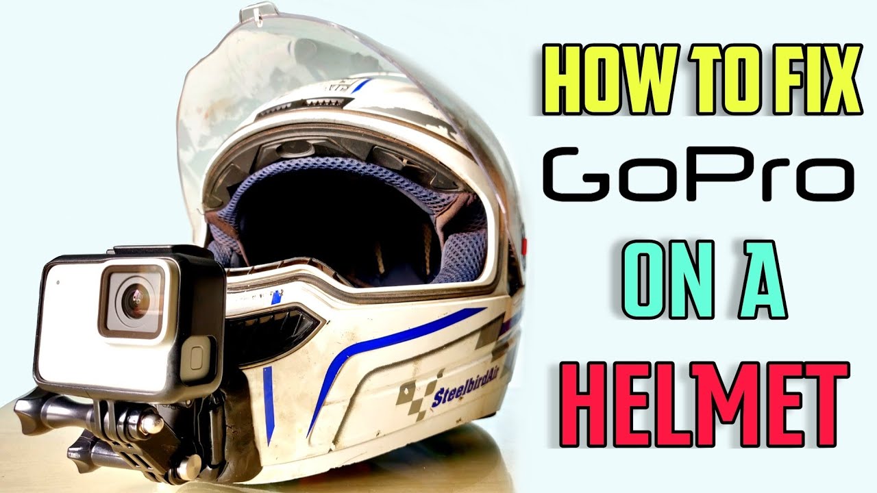 How to Fix a Go Pro on a Helmet | DIY - YouTube