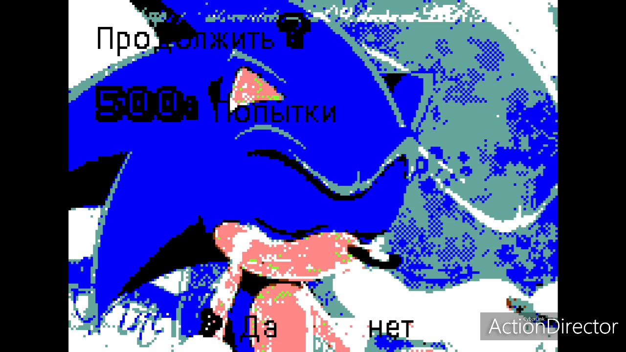 Sonic Movie 2020 (Russian GBC Bootleg) Continue? + Game Over! - YouTube