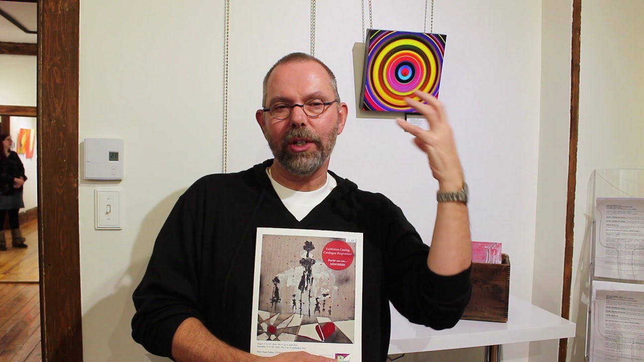 Luc Tessier à la Galerie mp tresart le 3 février 2018 - YouTube