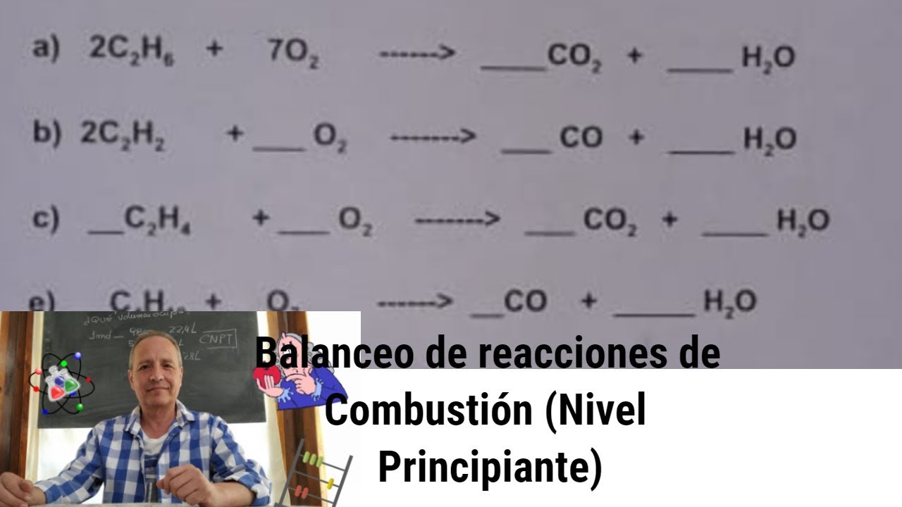 Ecuación De Combustión La Ecuación General De La Combustión: