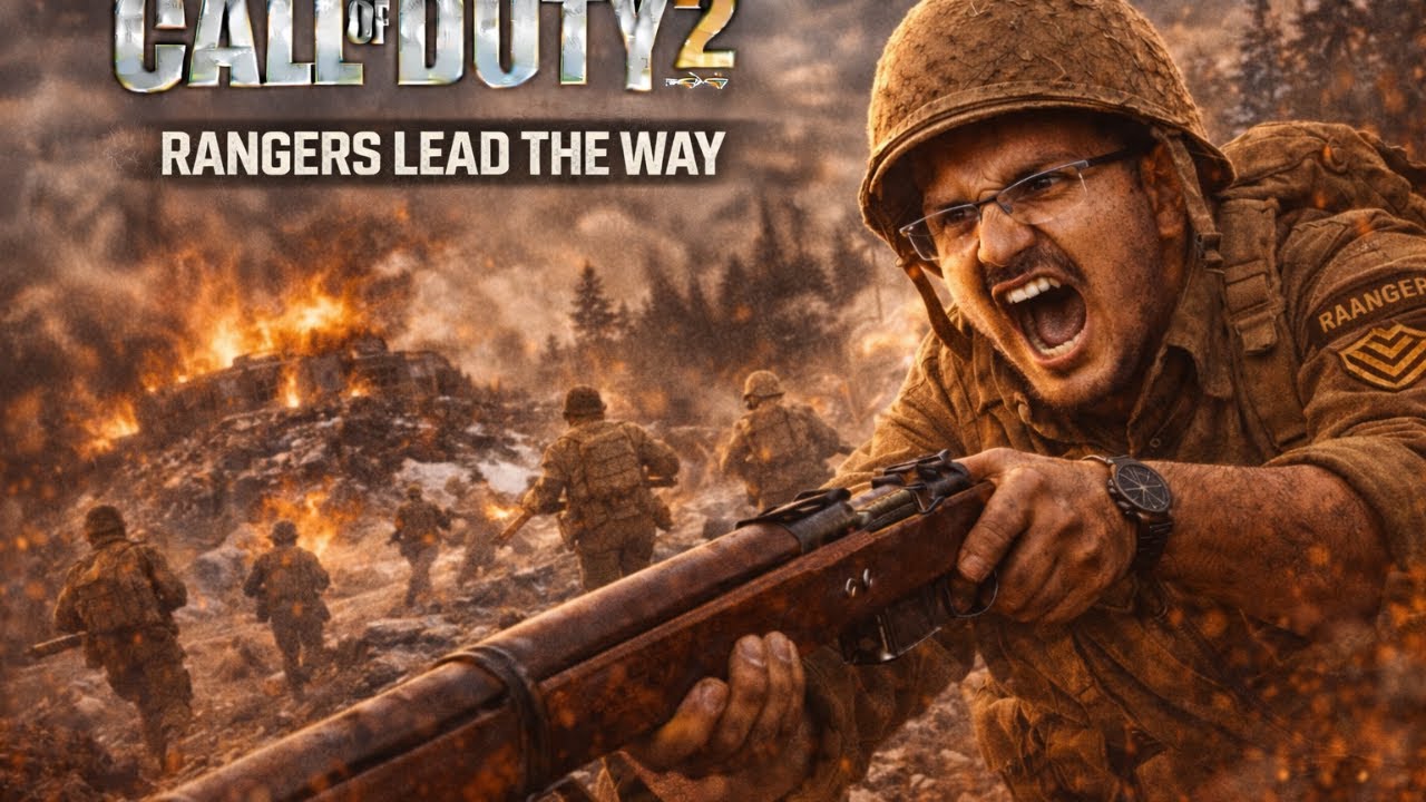 Call of Duty 2 Mission 23 “Rangers Lead The Way” • COD2 Rangers Lead ...
